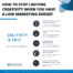 Low Budget Marketing - How to Get Scrappy [Infographic] - Brisque